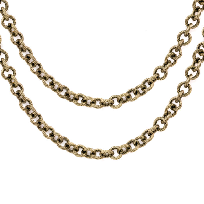 18IN Brass Loop Chain - Tim Holtz Assemblage